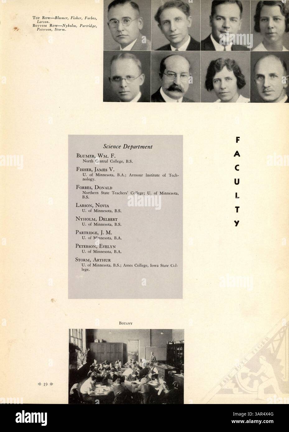 The 1934 South High Yearbook, titled 'Tiger 1934,' documents the ...