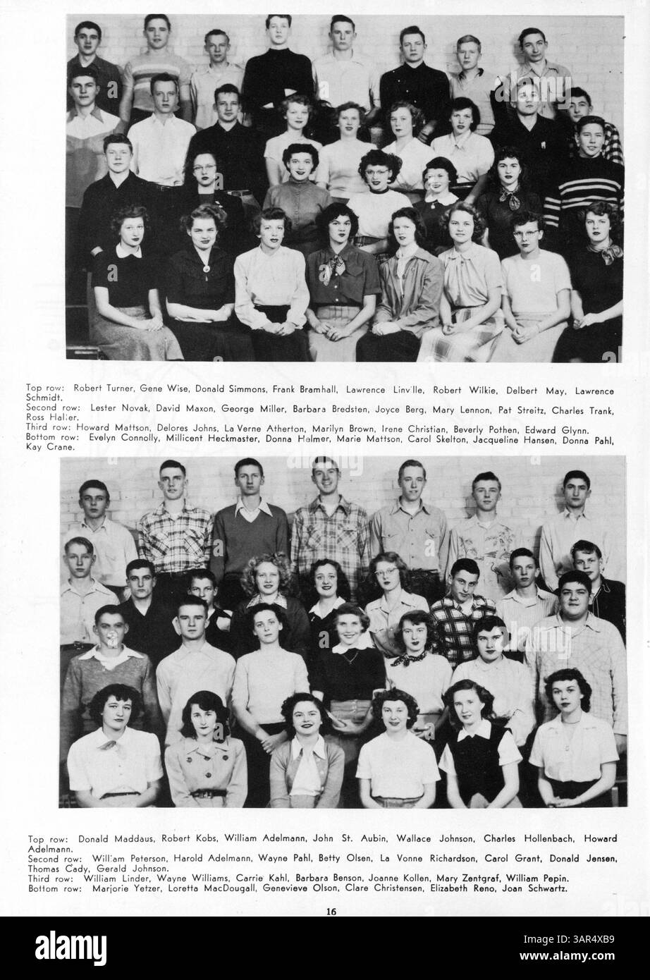 The 1950 edition of The Bear yearbook from Bloomington High School ...