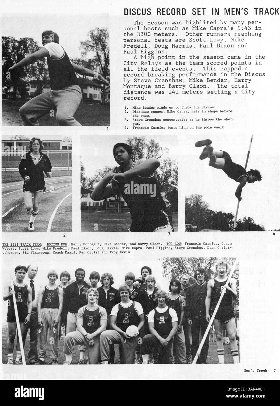 This 1981 South High Yearbook documents the key moments of student life ...