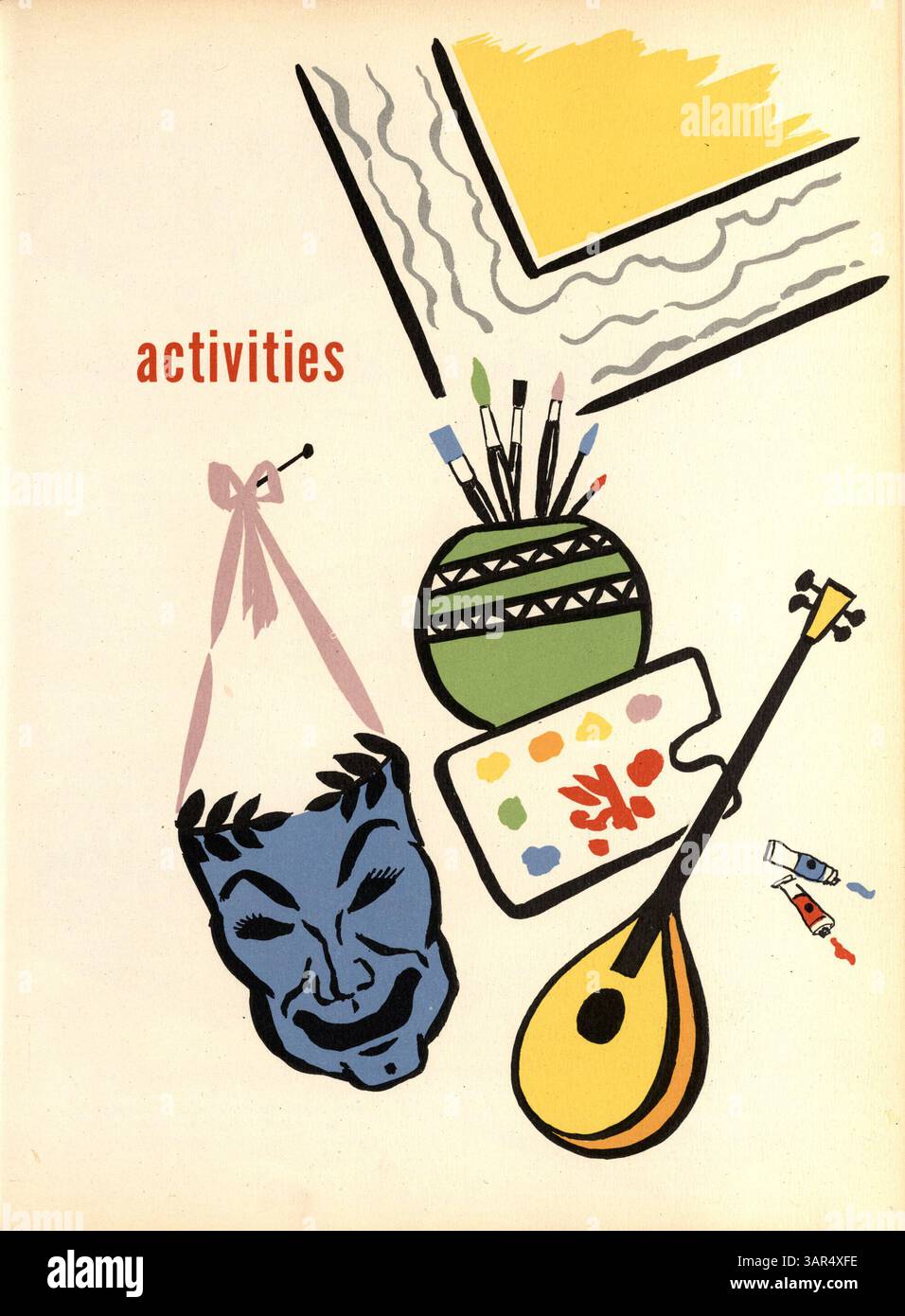 The 'Paduan 1955' yearbook from St. Anthony High School captures the ...
