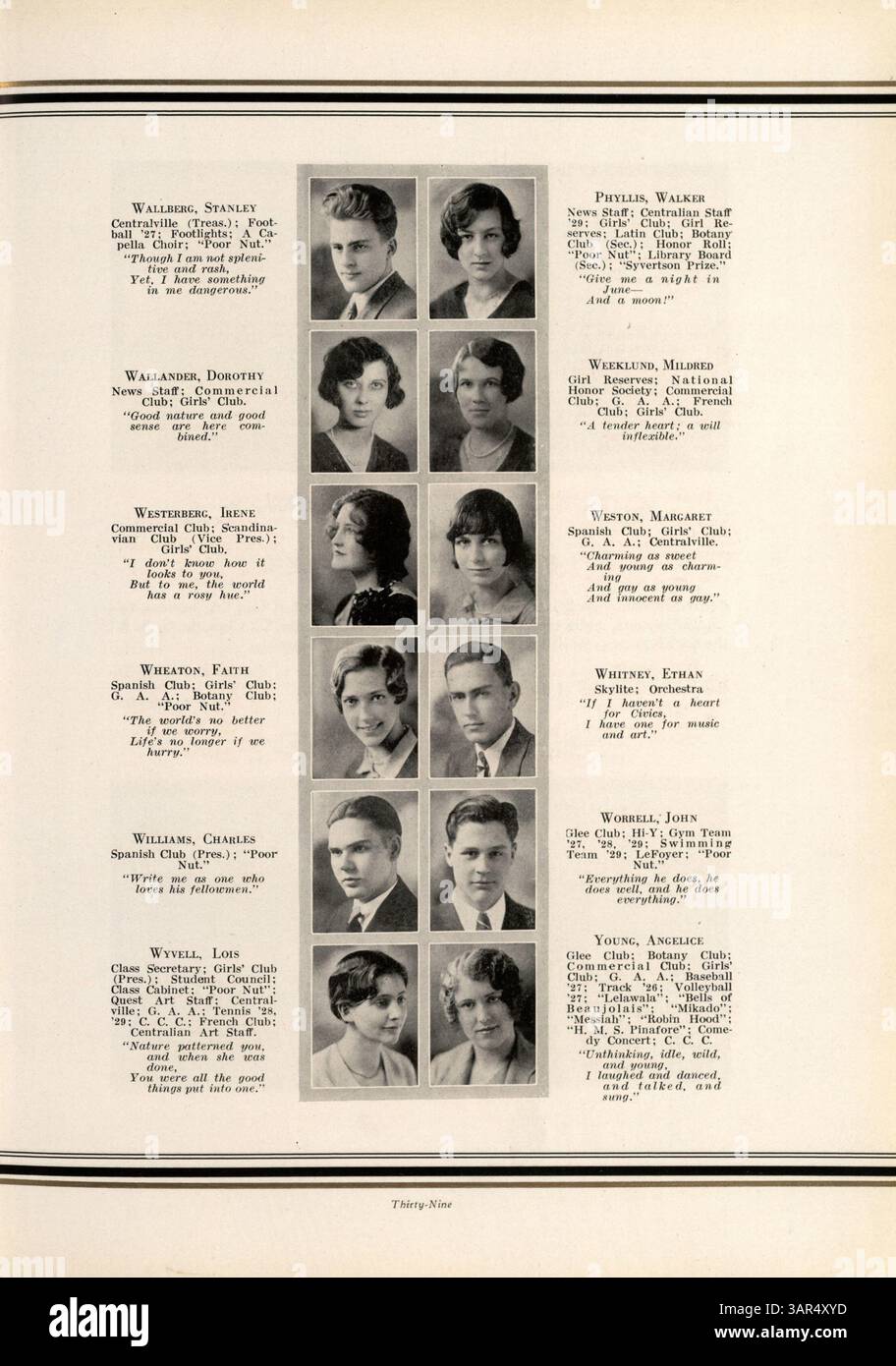 This 1930 Centralian yearbook presents a historical record of Central ...