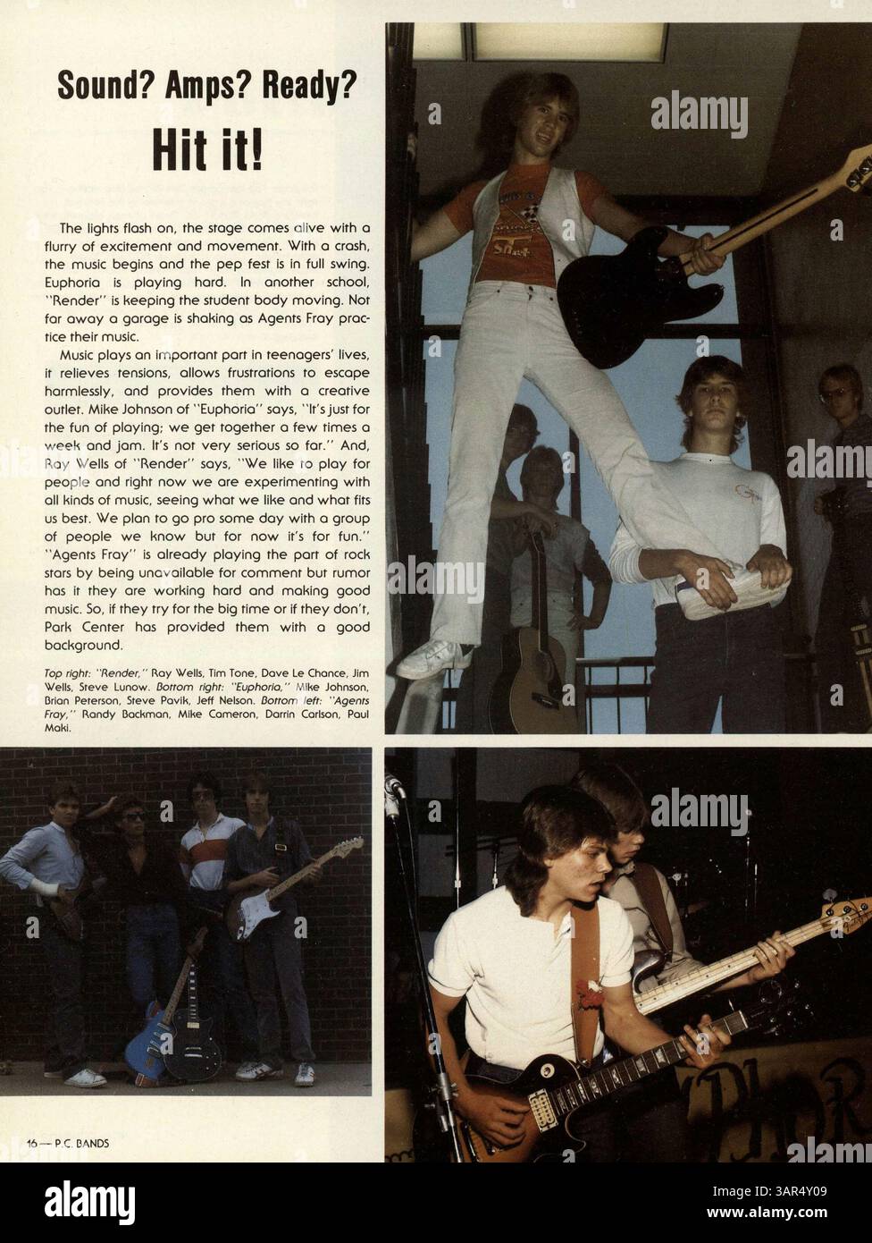 This yearbook captures the highlights of the 1983-1984 school year at Park Center High School ...