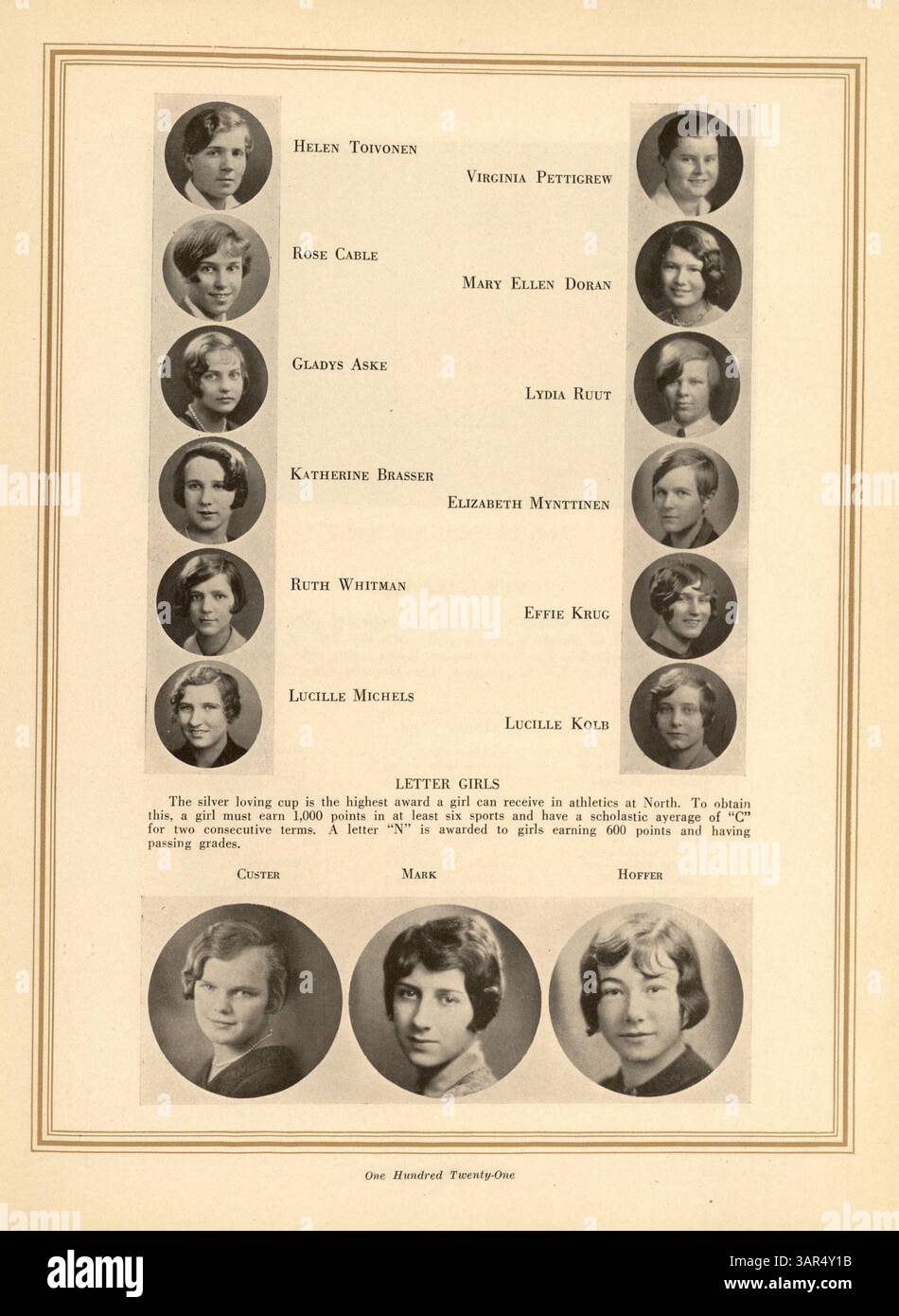 The 1928 'Polaris' yearbook from North High School highlights the ...