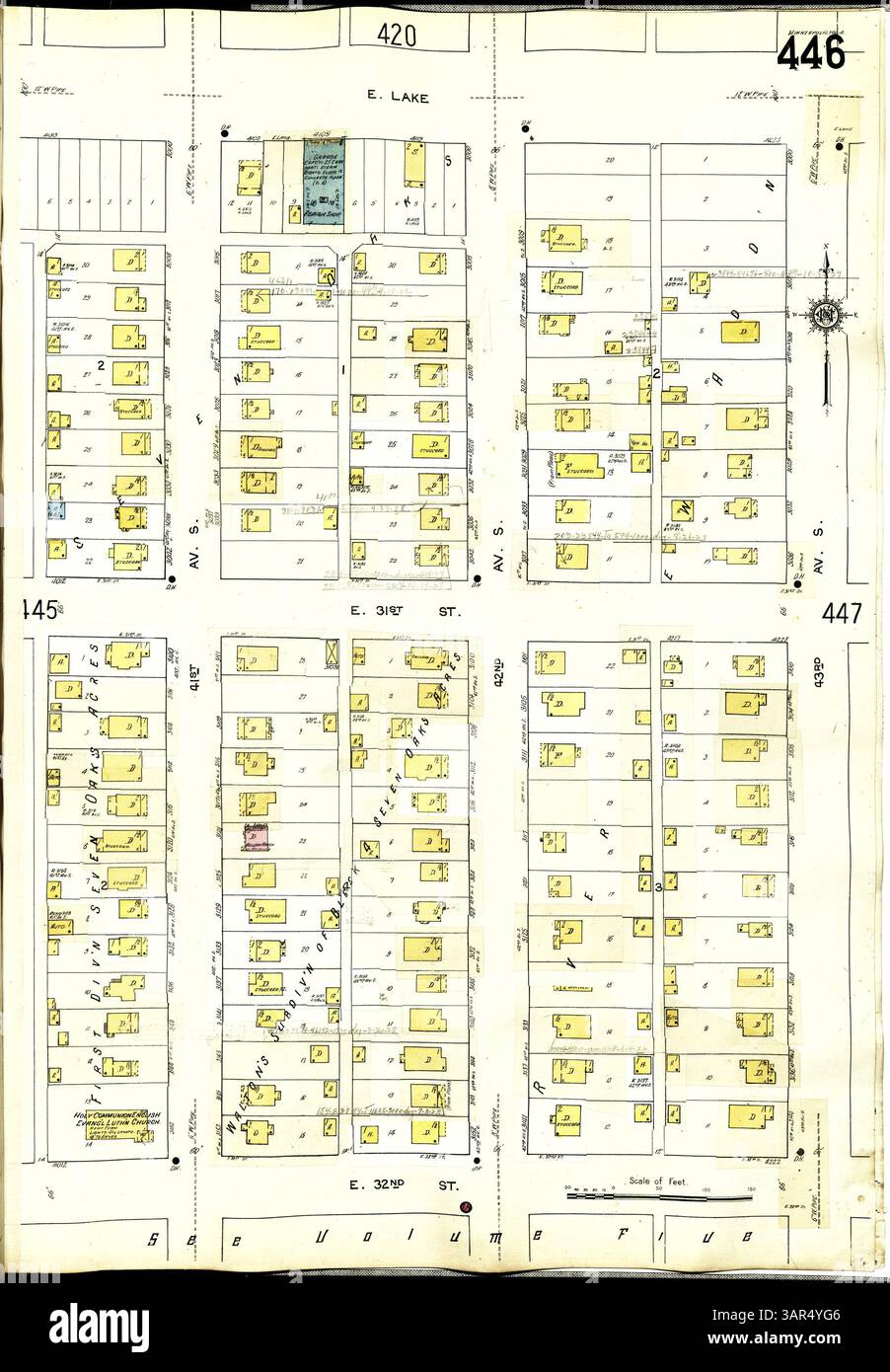 Sanborn fire insurance maps illustrate Minneapolis’ growth, showing ...