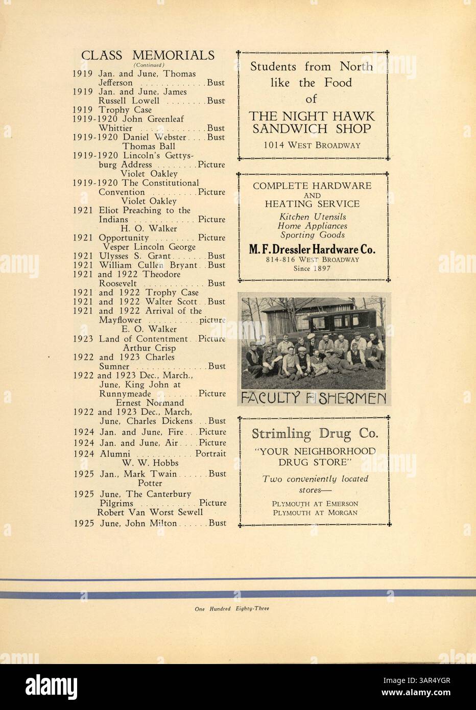 The 1930 North High yearbook documents the student body, clubs, sports ...