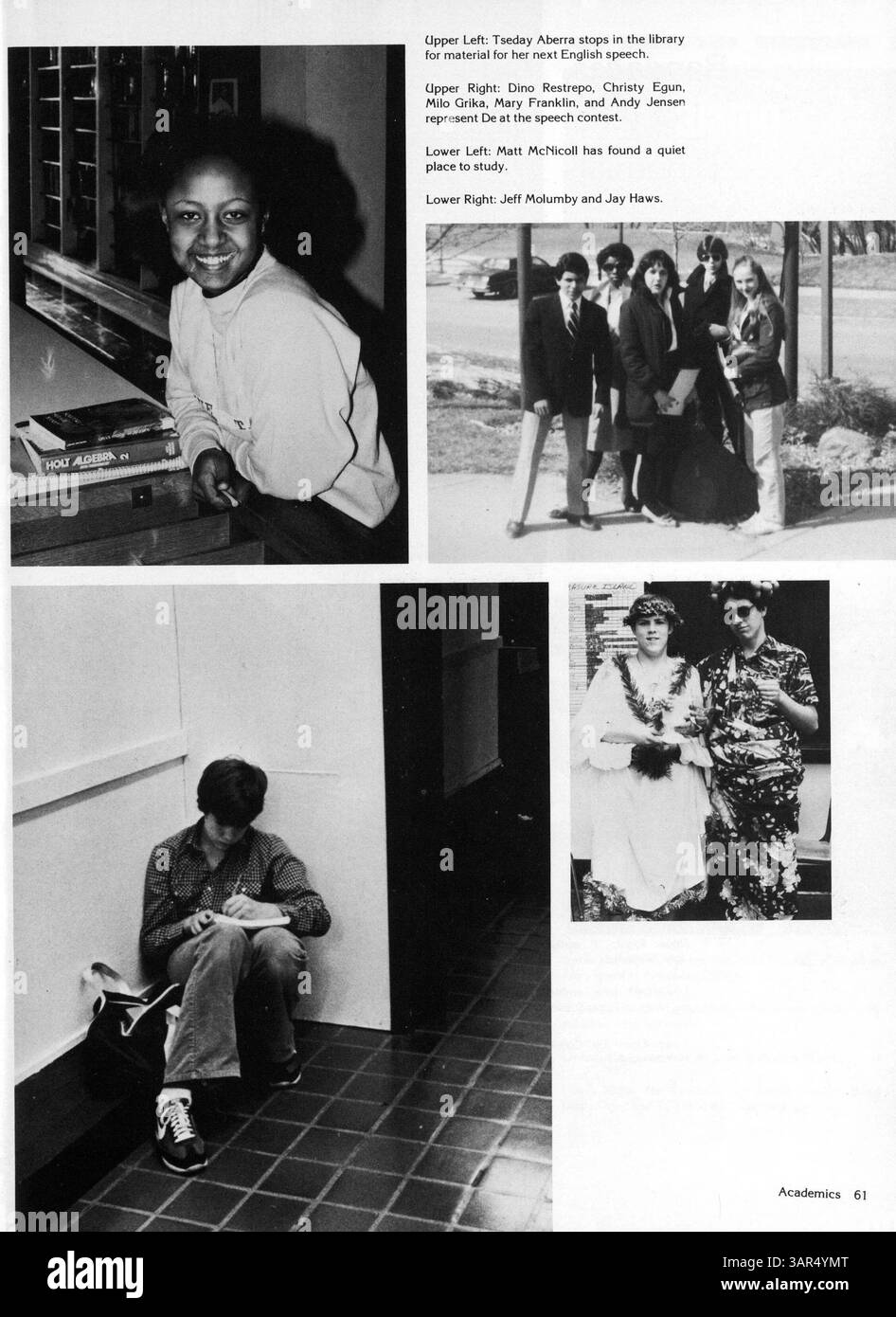 The 1983 De La Salle Yearbook captures student portraits, teacher ...