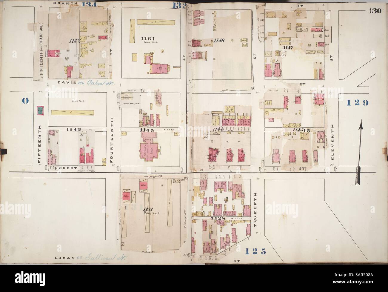 This map, from Oliver & Whipple's Fire Insurance Map series, showcases ...