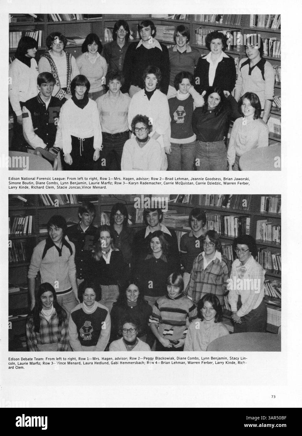 The 'Wizard '79' yearbook from Edison High School documents the student body, faculty, athletics ...