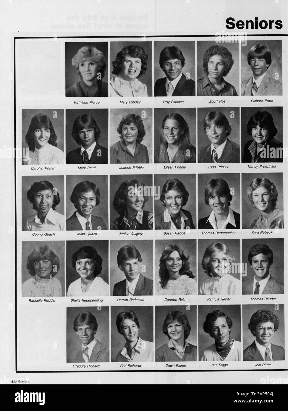 Profiles: Let There Be Light, the 1982 Kennedy High Yearbook, provides ...