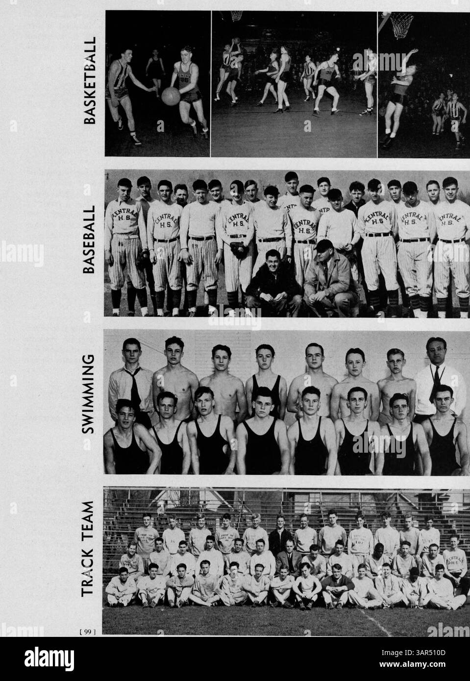 The 1936 Centralian yearbook from Central High School highlights the ...