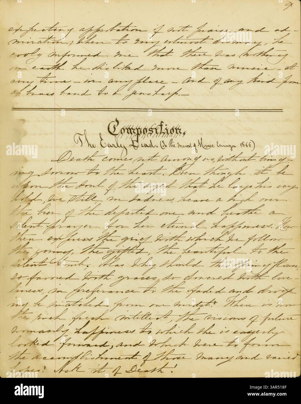 Kate Chopin's Commonplace Book (1867-1870) contains extracts, personal ...