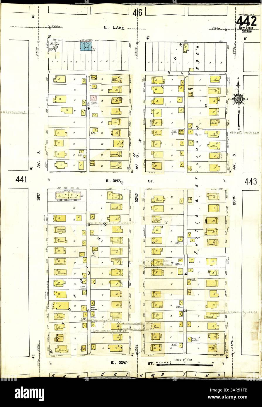 Sanborn Insurance Maps, Volume 4, document the development of ...