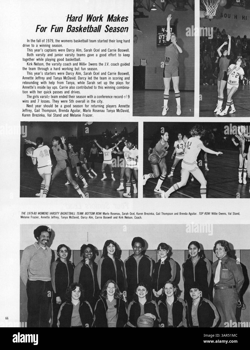 This 1980 South High Yearbook documents the academic, social, and ...