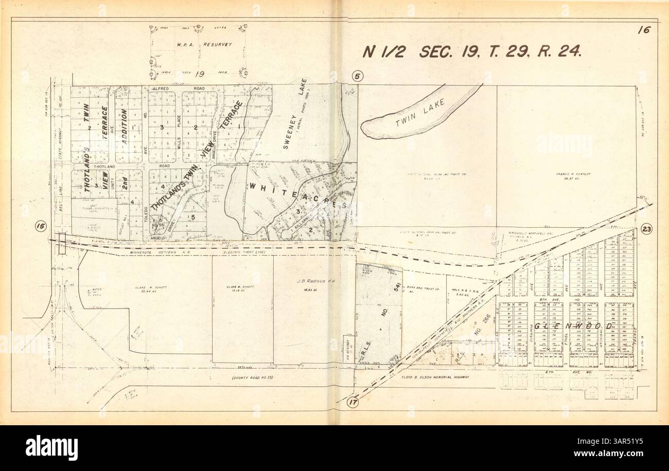 This Atlas includes plat maps that display property ownership, section ...