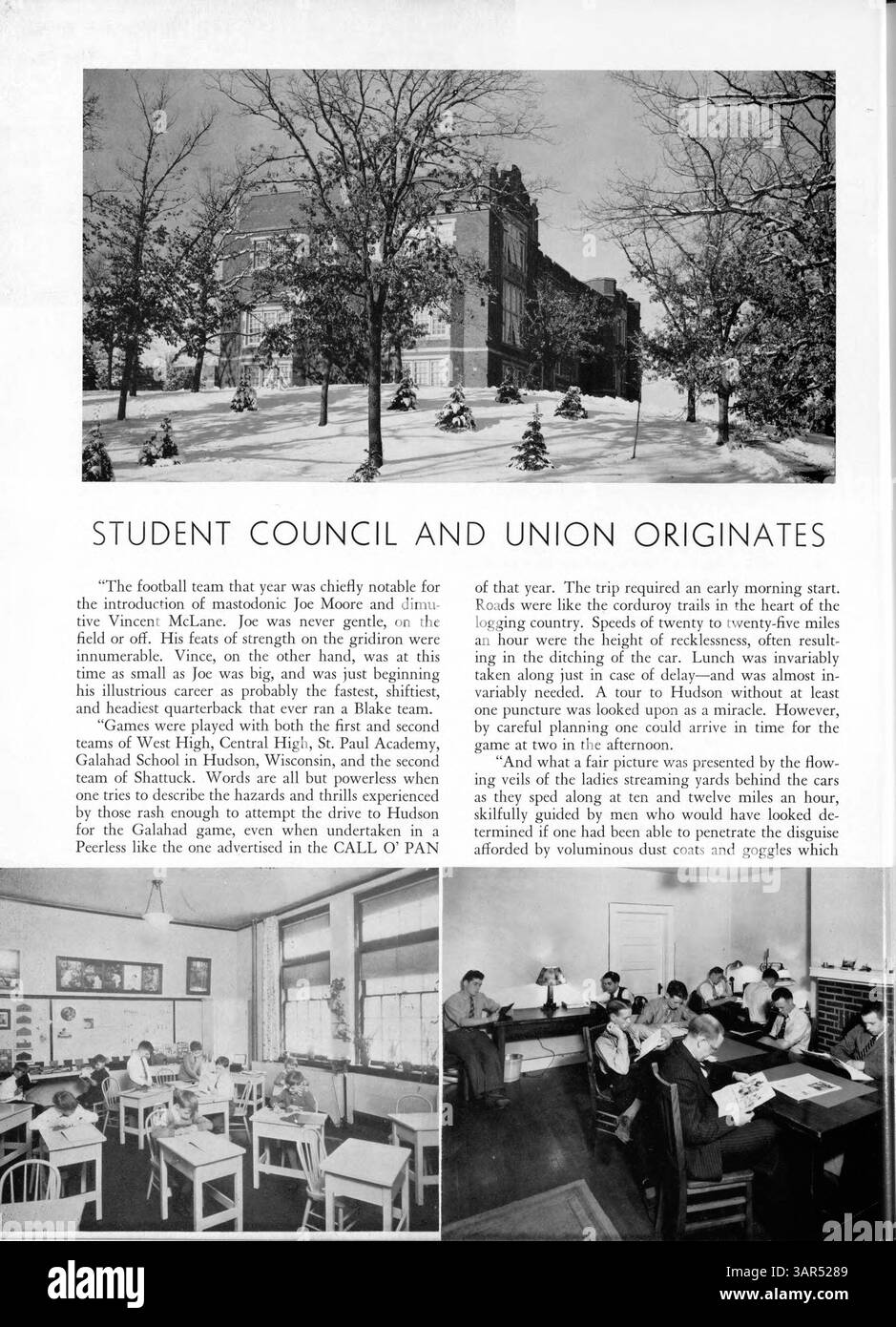 The 'CALL O'PAN' yearbook from Blake High School in 1958 captures the ...
