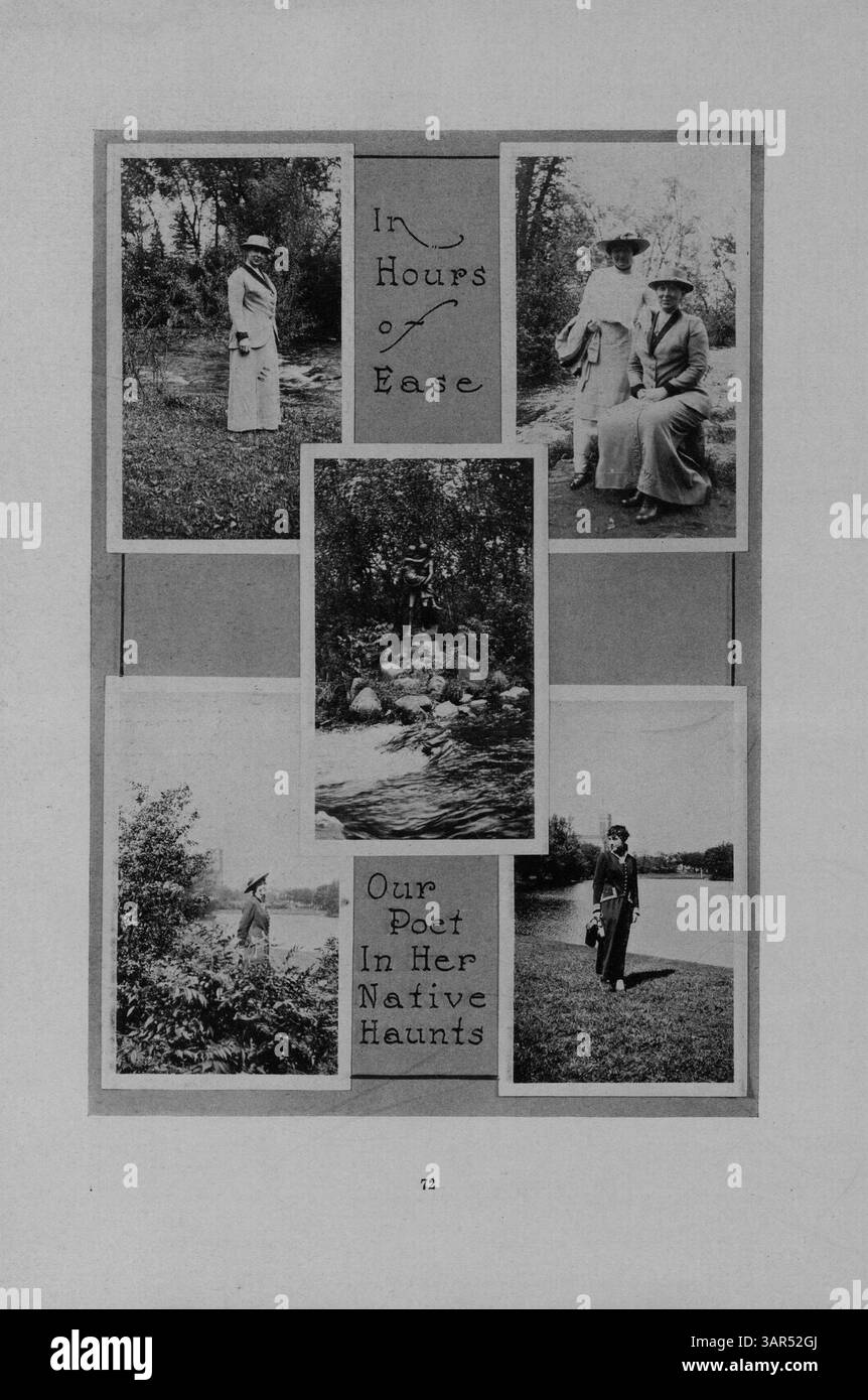 The 1915 edition of The Moccasin Anniversary Number yearbook captures ...