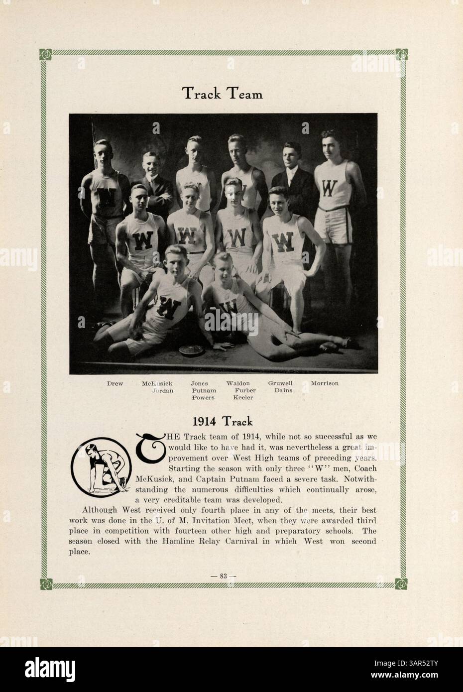 This high school annual documents the students, teachers, clubs ...