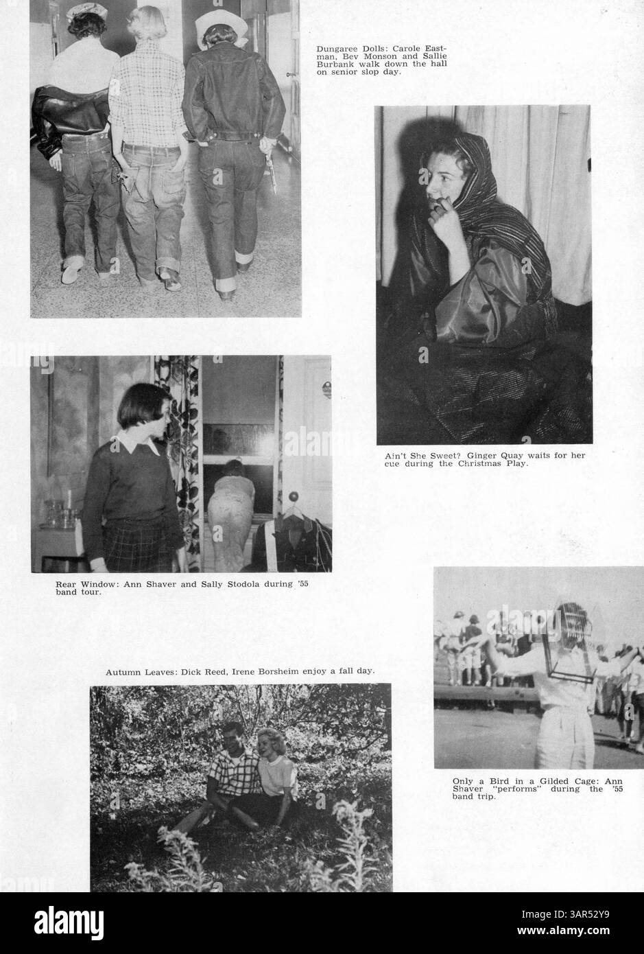 This Wayzata High School yearbook from 1956 captures student and ...