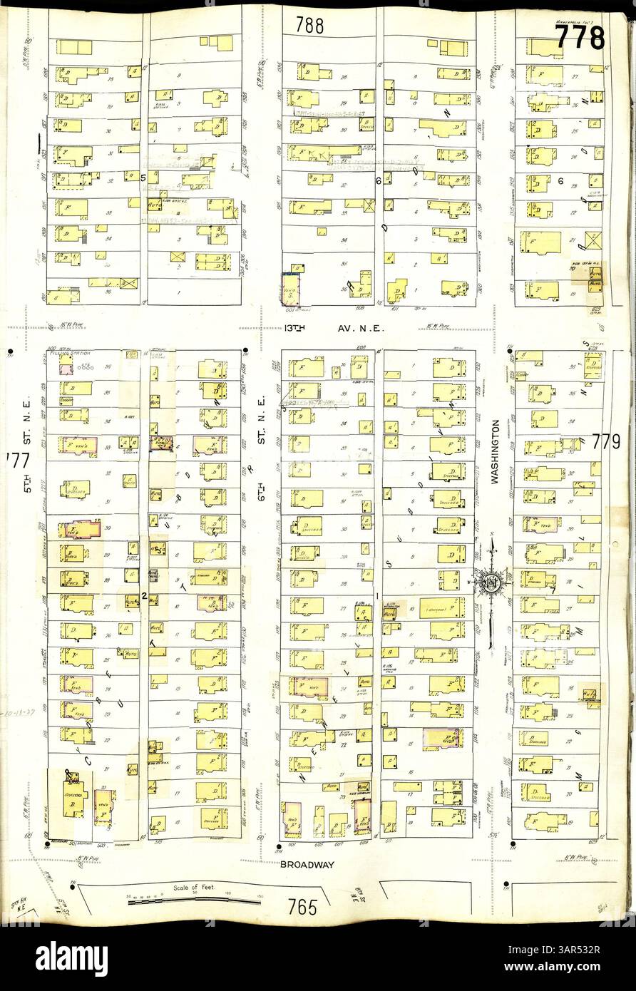 Sanborn fire insurance maps provide an in-depth look at the growth and ...