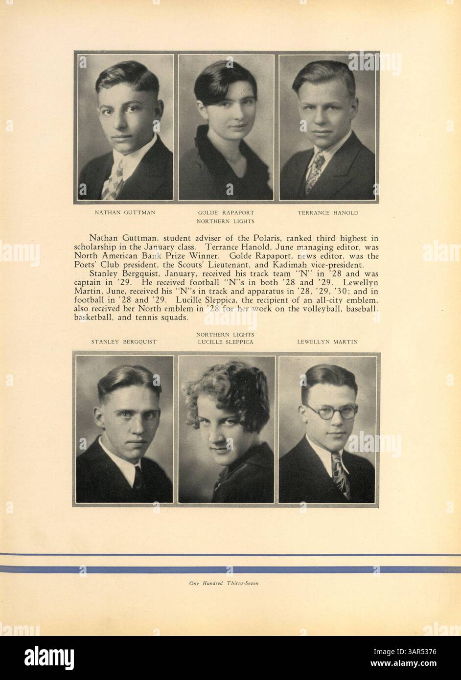 The 1930 yearbook of North High School highlights student clubs ...