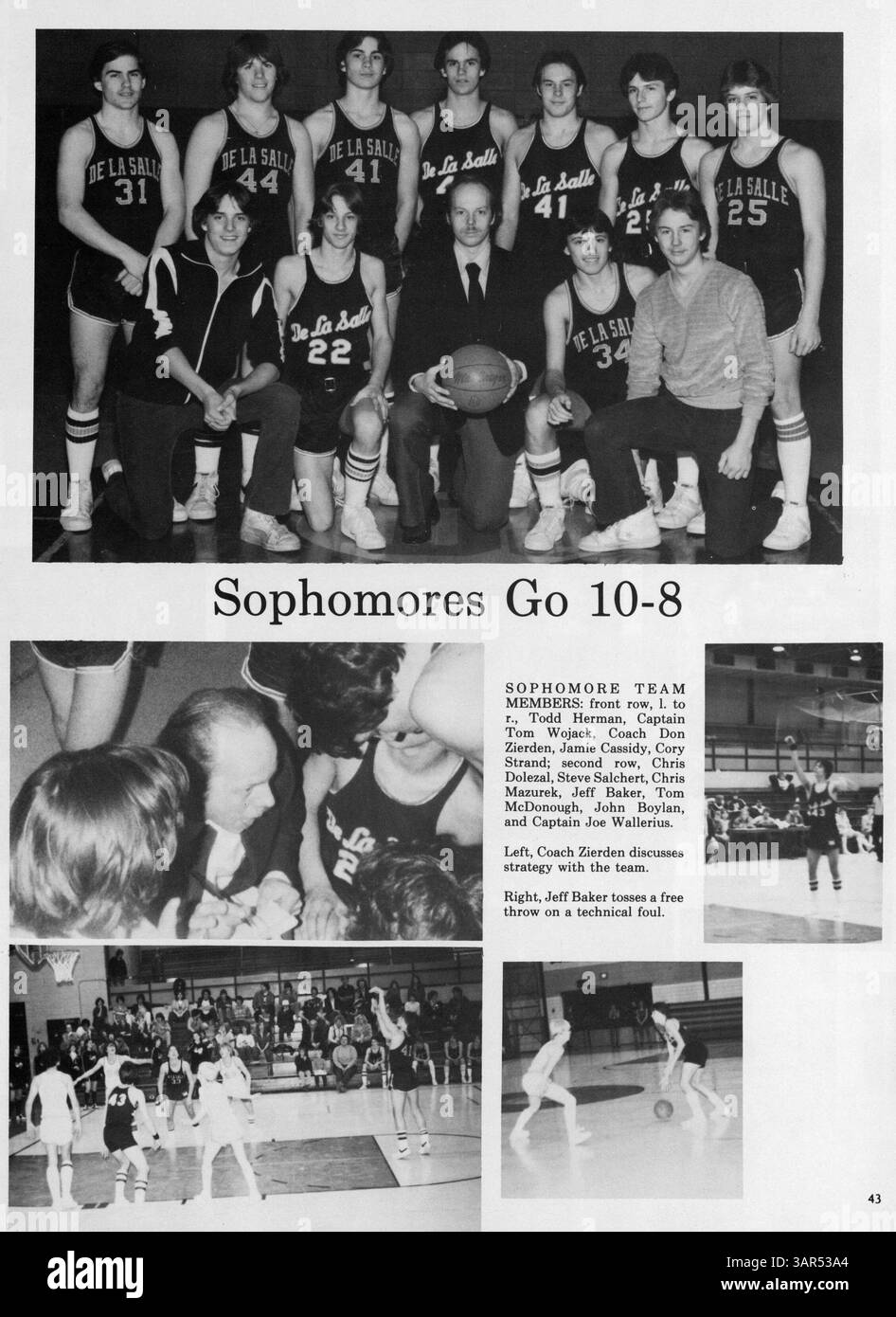 The 1981 De La Salle High School yearbook, titled 'Delta 1981,' captures key moments from the ...
