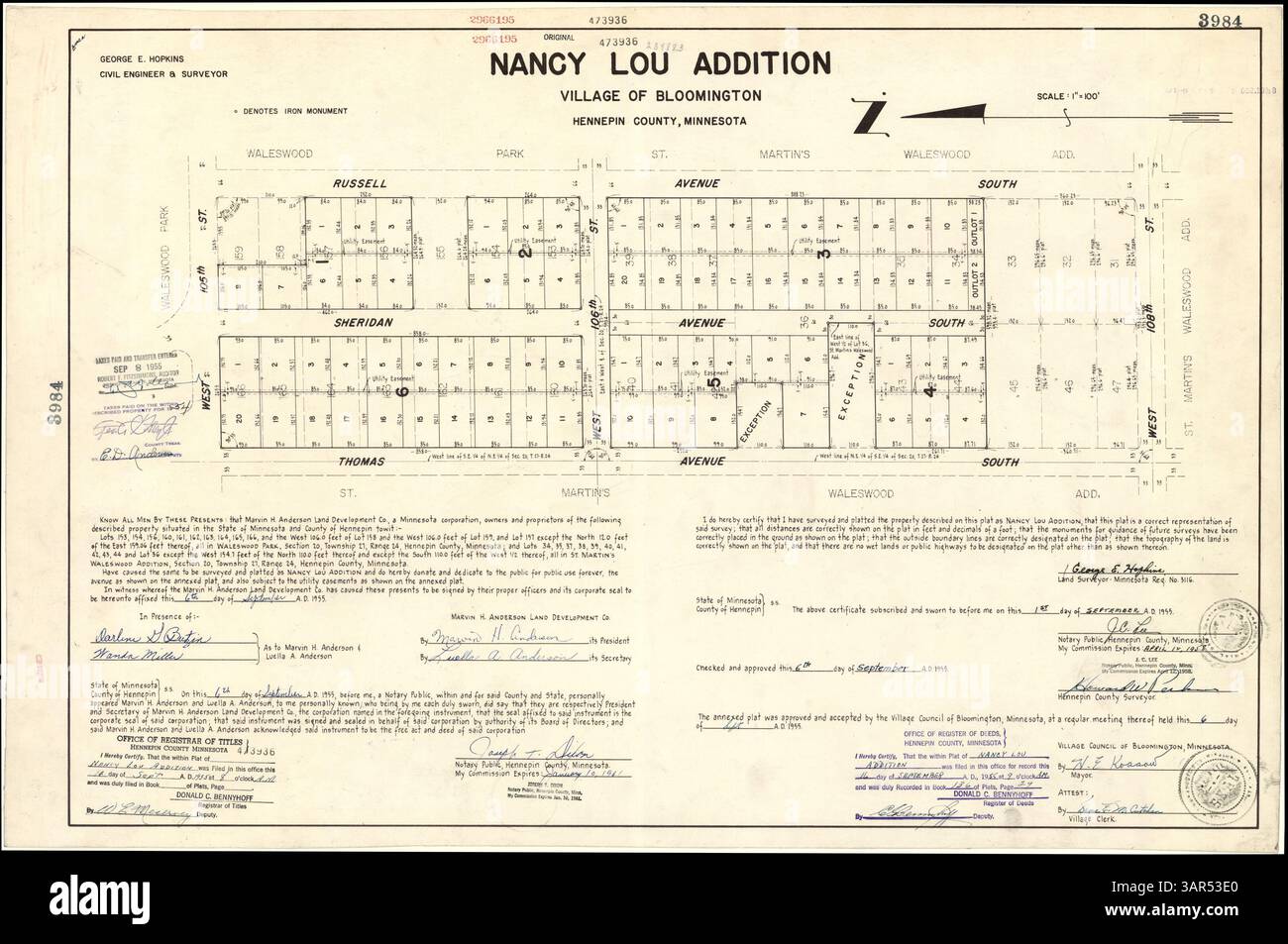 Nancy Lou Addition, an expansion project in Hennepin County, is ...