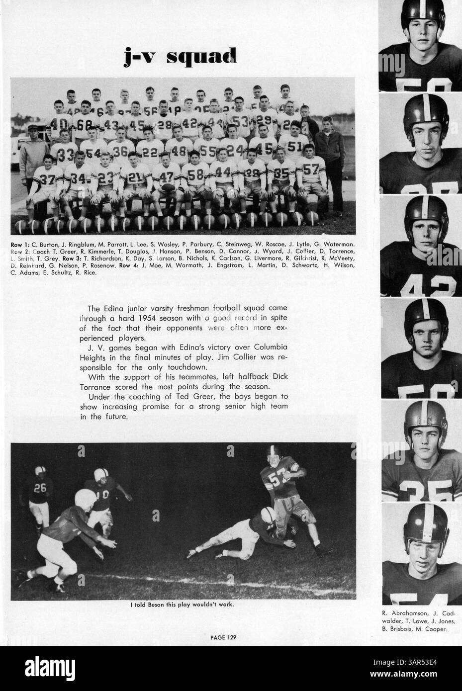 The 1955 'Whigrean' yearbook from Edina-Morningside High School ...