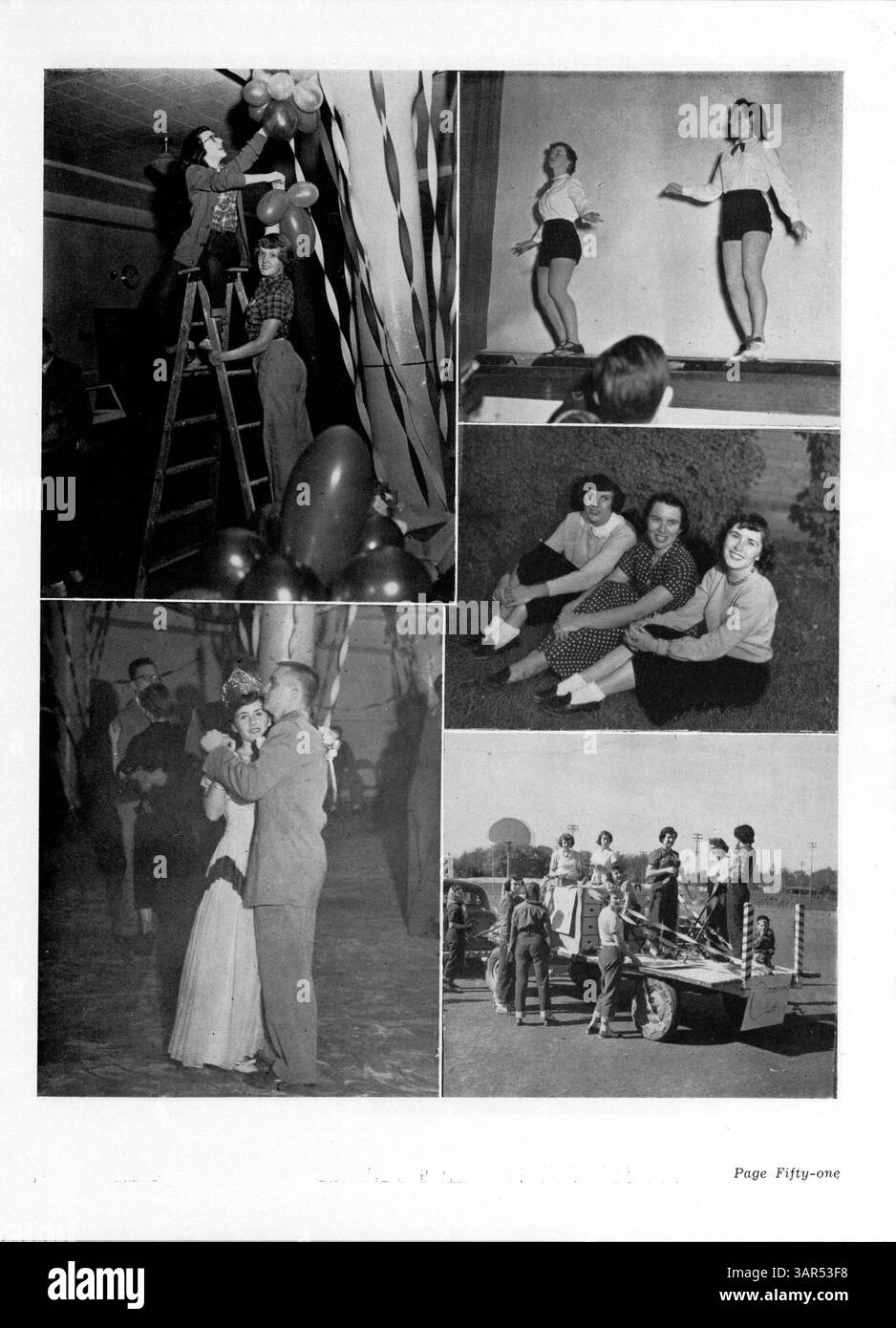 The 1951 edition of the 'Mohian' Yearbook highlights the achievements ...