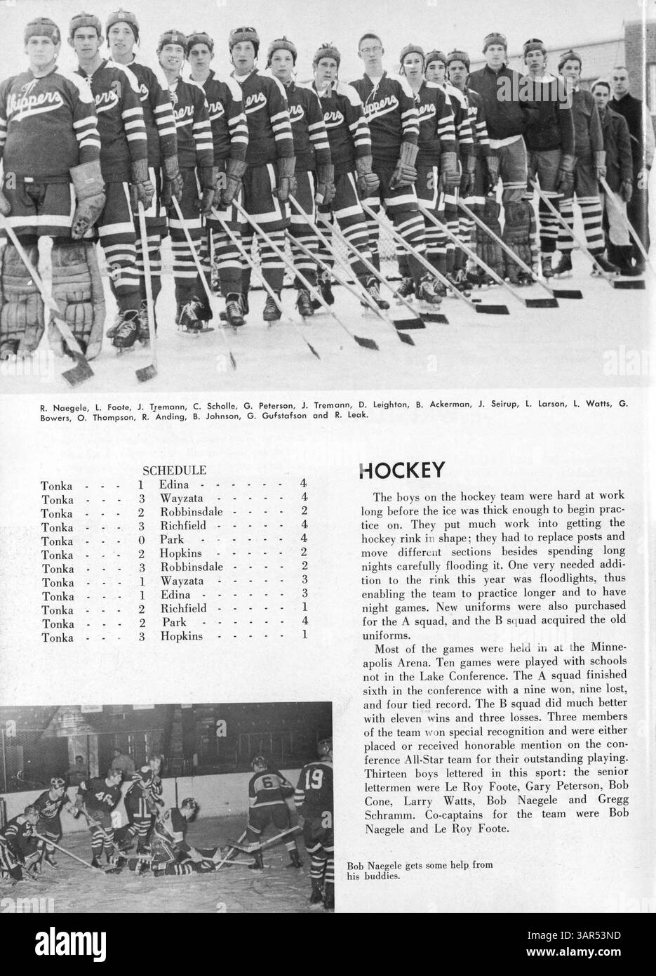 This 1957 'Voyageur' yearbook from Minnetonka High School provides an ...