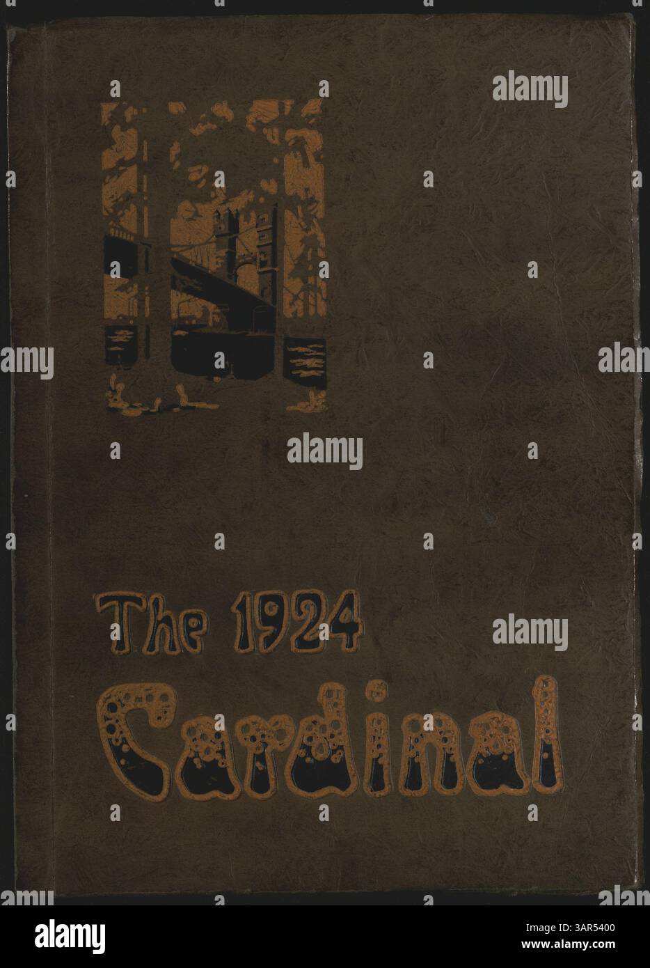 The 1924 East High Yearbook, titled 'Cardinal,' features students ...