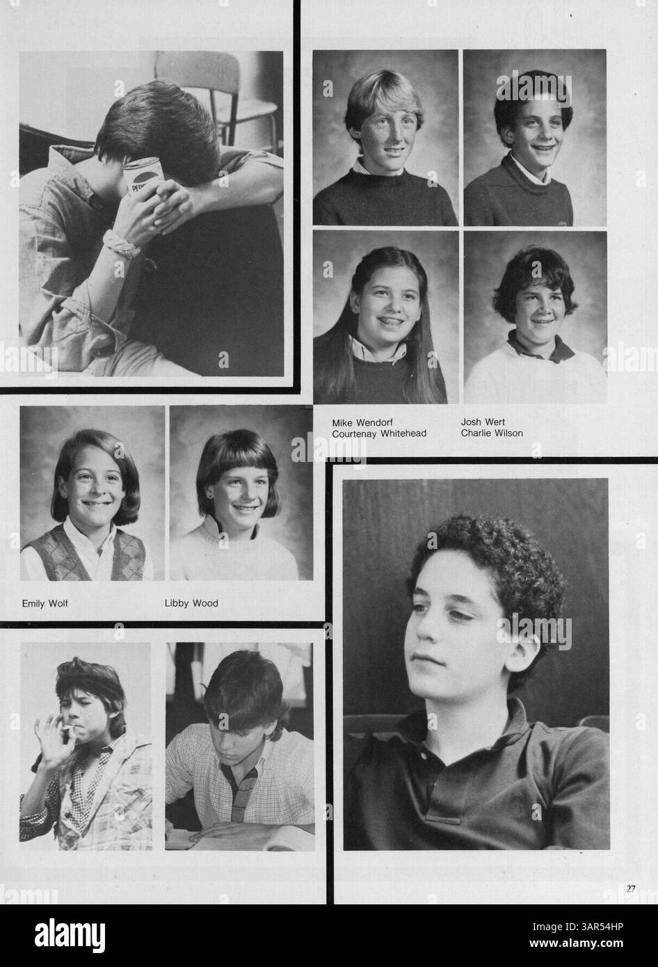 The 1983 Blake Middle School yearbook showcases the 1982-1983 school ...