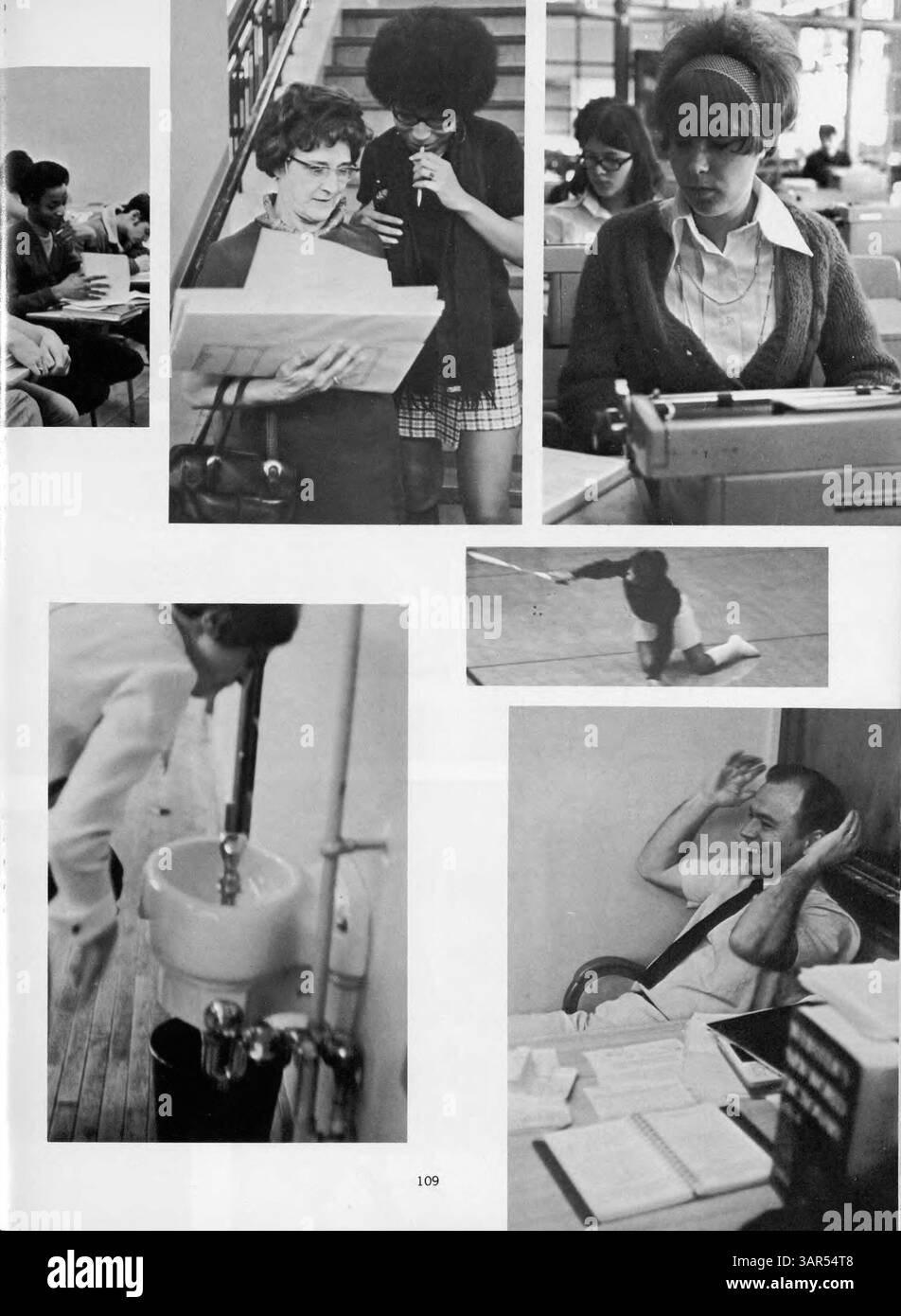 This 1970 yearbook from Central High School highlights students ...