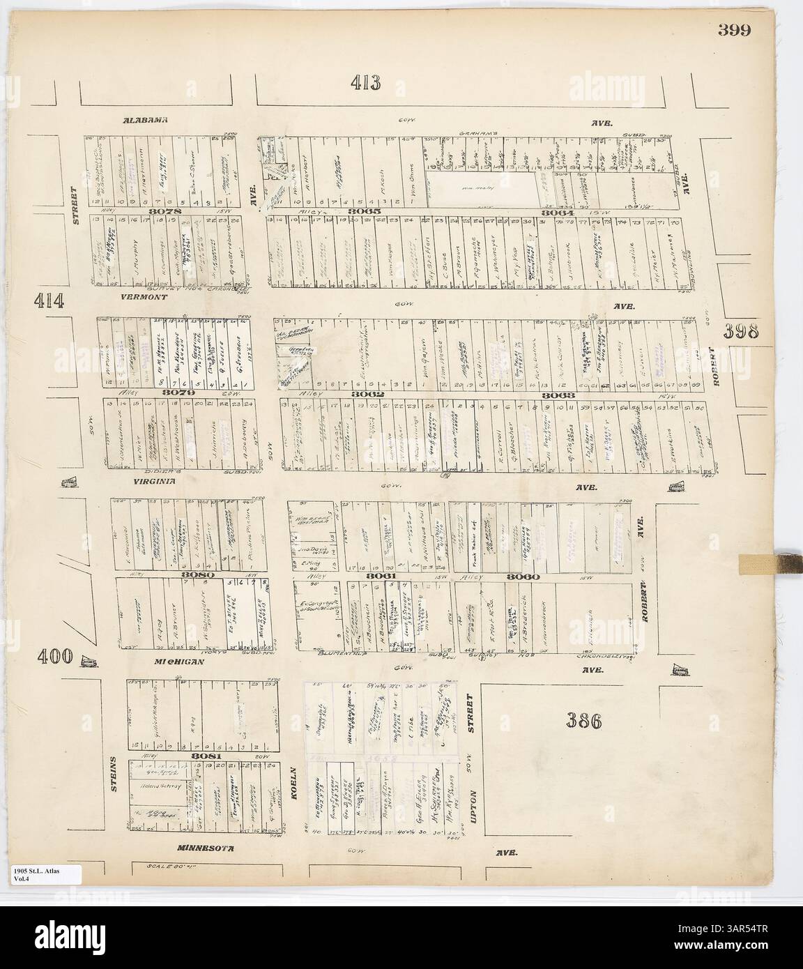 Volume 4 of the Atlas of the City of St. Louis offers detailed real ...