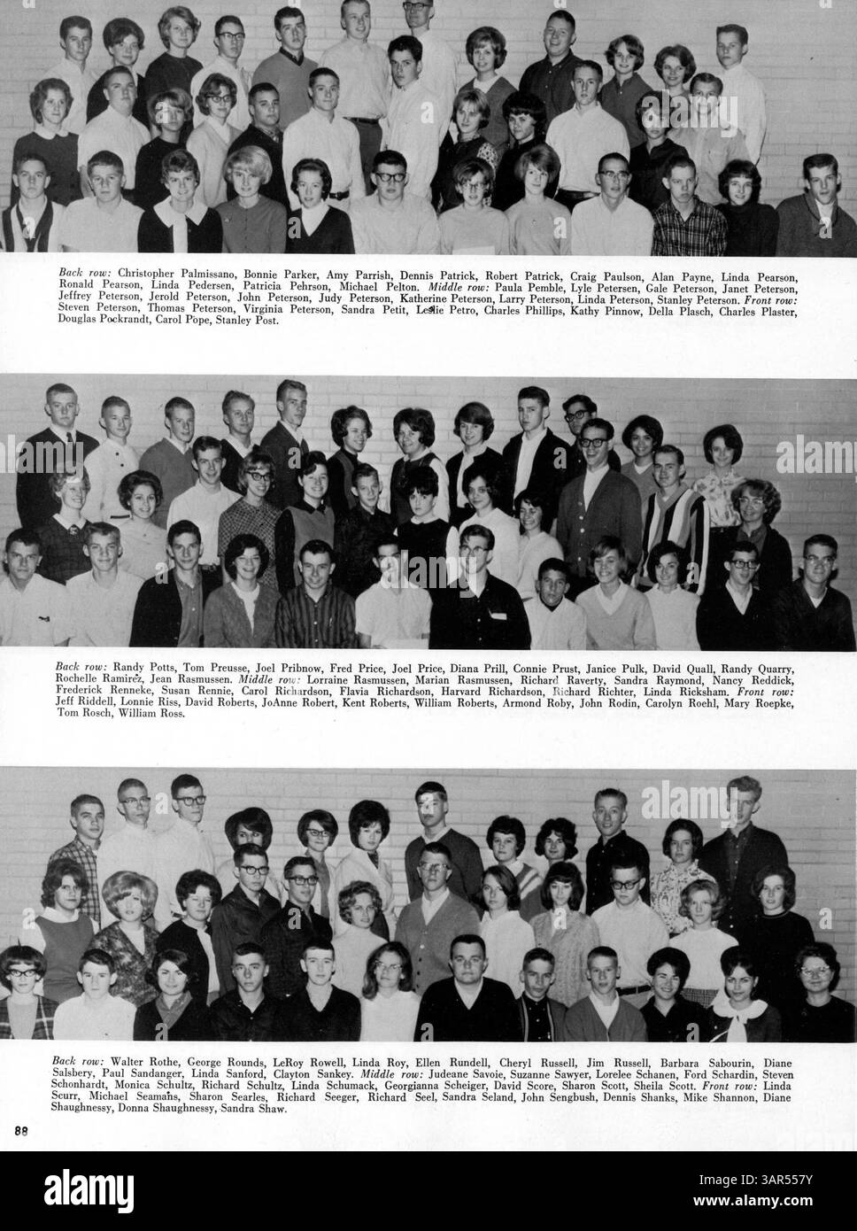 This 1964 yearbook from Richfield High School highlights students ...