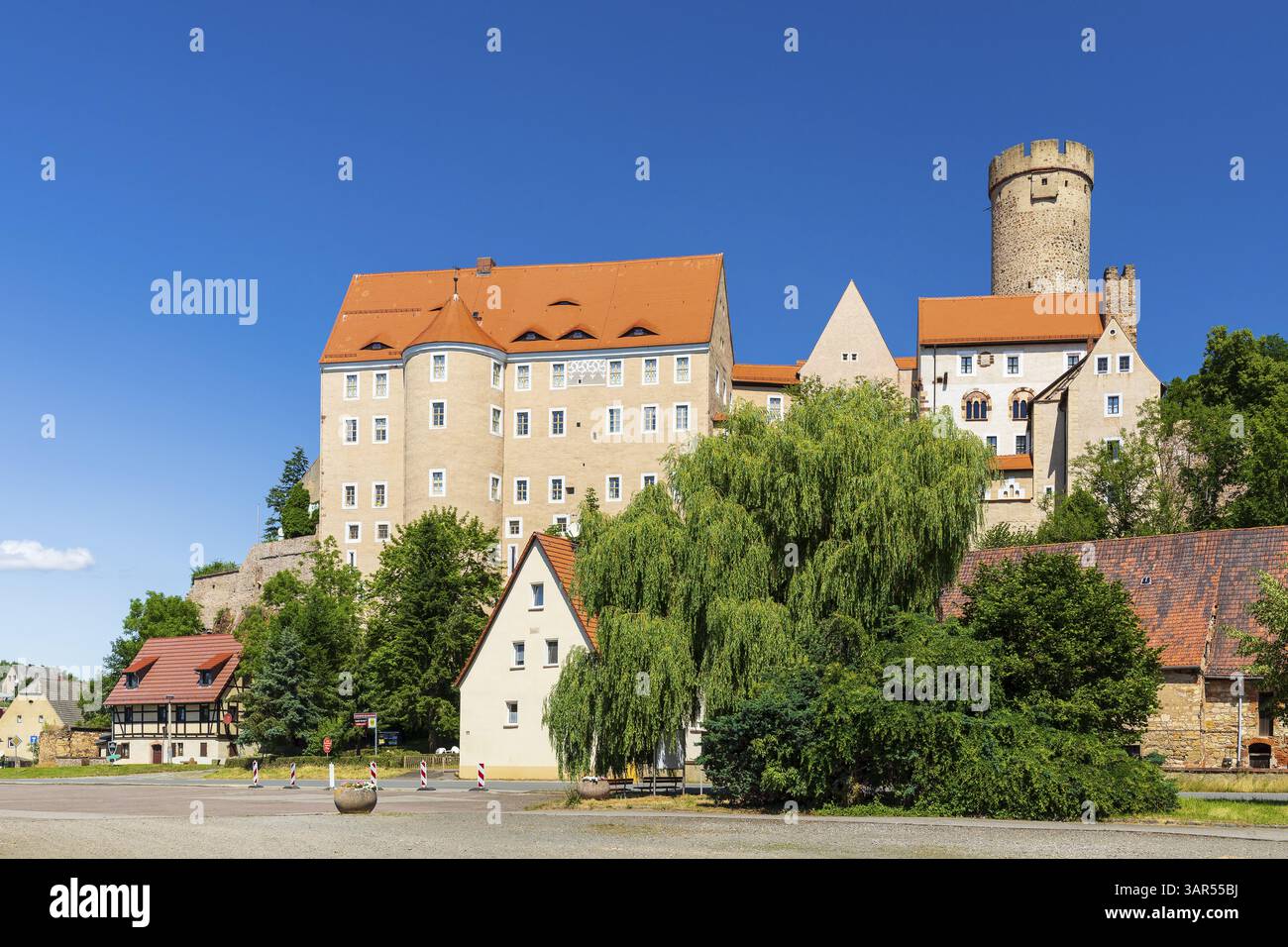 Saxon castle and heathland hi-res stock photography and images - Alamy
