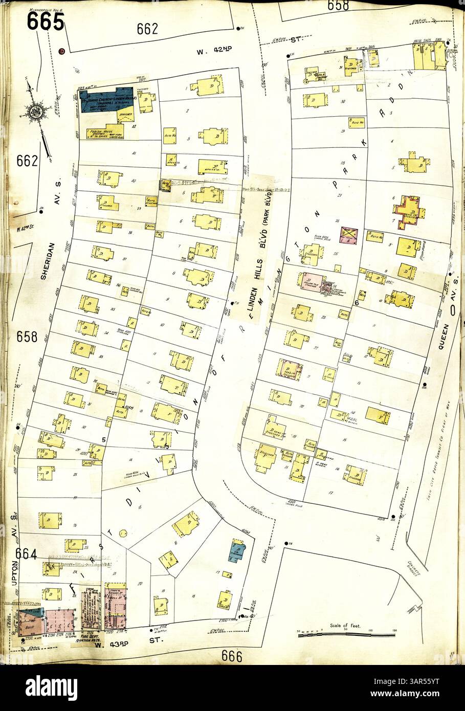 Sanborn Insurance Maps of Minneapolis, Volume 6, pt. 1 provide detailed ...