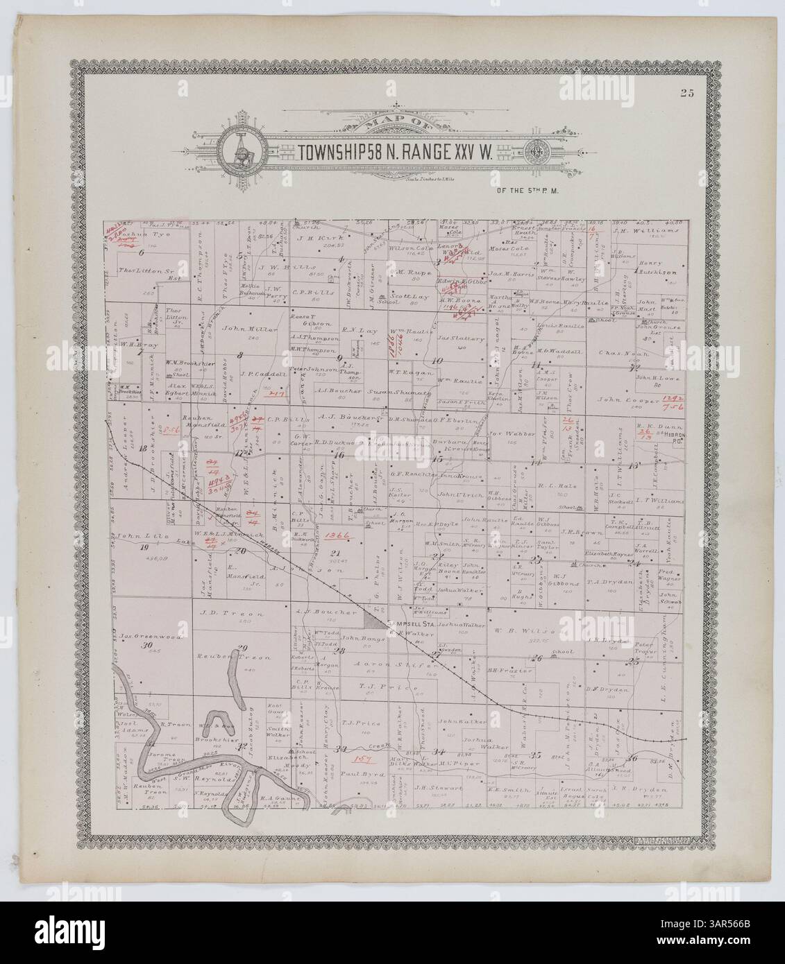 The Standard Atlas of Livingston County, Missouri, offers a detailed ...