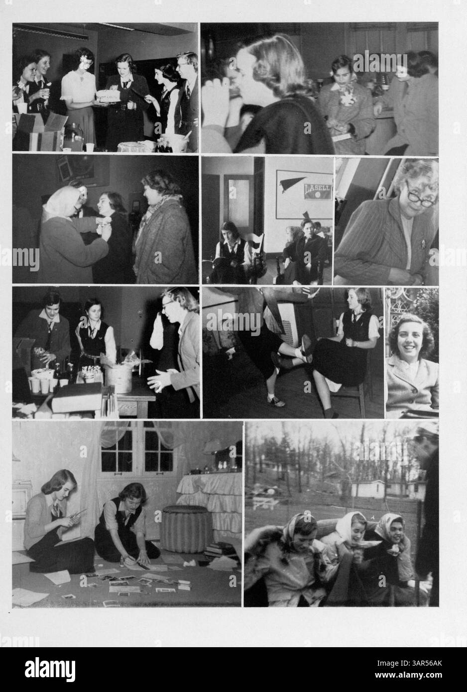 The 1950 Northrop Collegiate Yearbook, 'Tatler,' highlights the ...