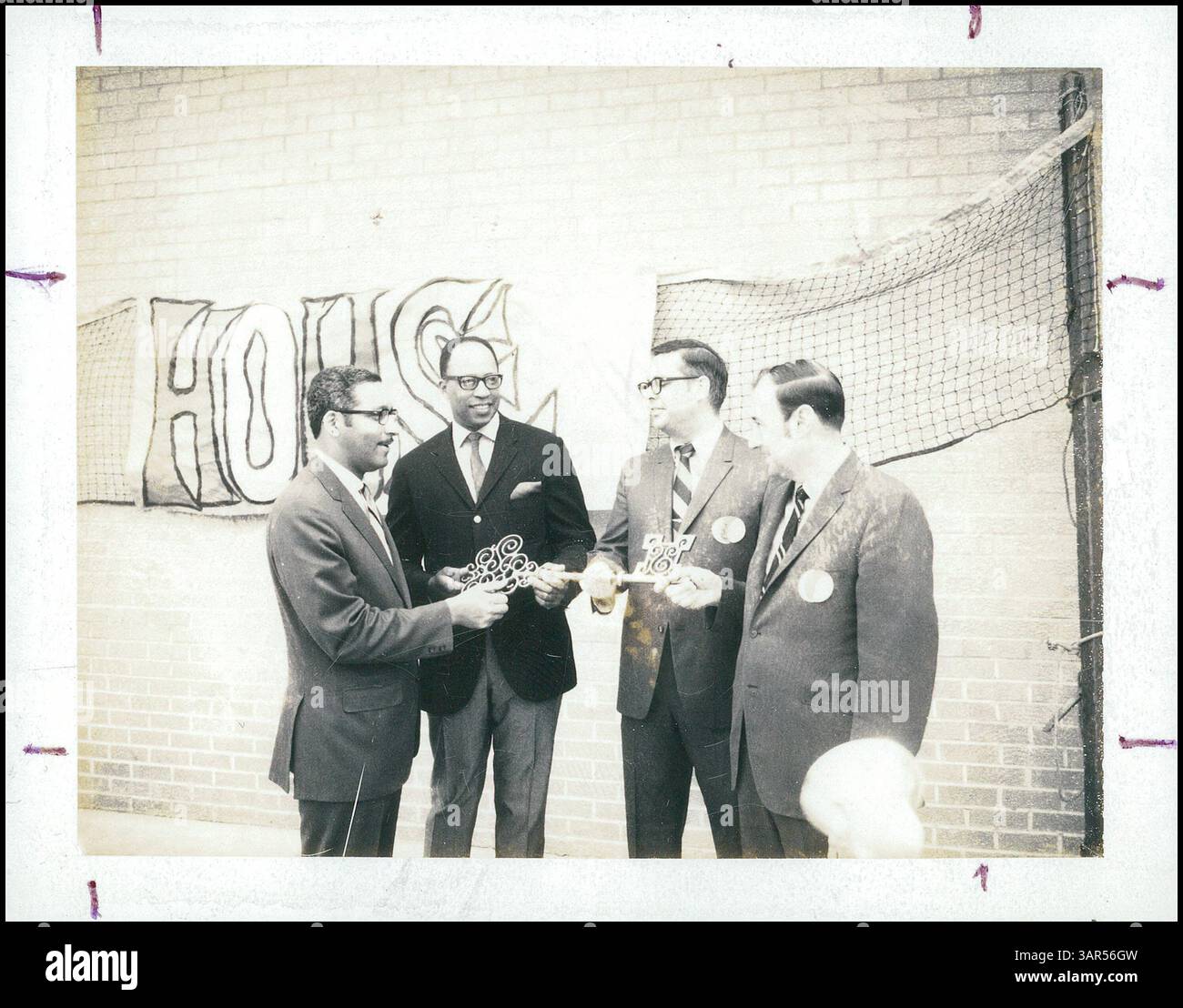 The Lincoln Learning Center was relocated with Frank Wyche and Ed ...