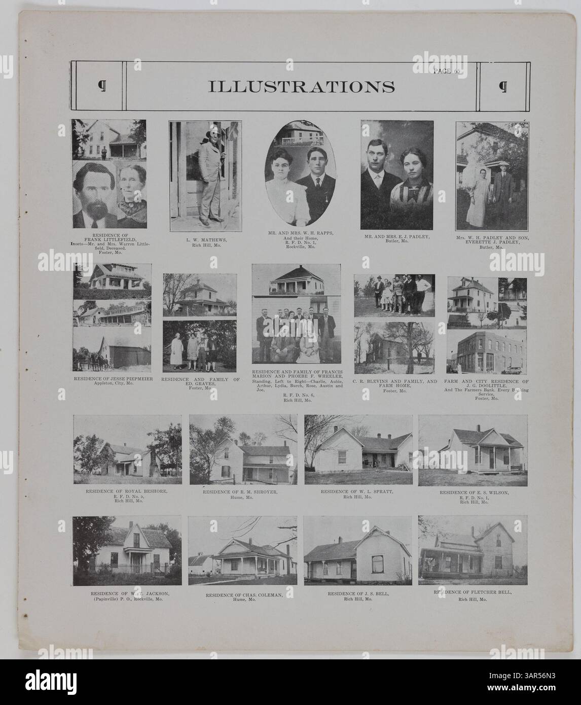The Standard Atlas of Bates County, Missouri contains detailed maps of ...