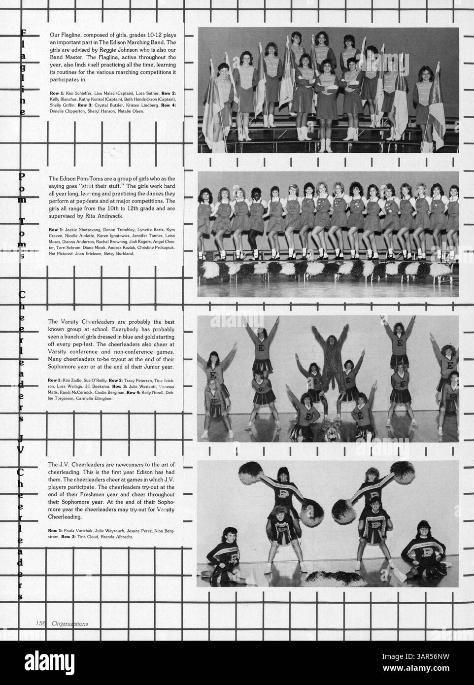 The 'Wizard '86' Edison Yearbook from 1986 documents significant school ...