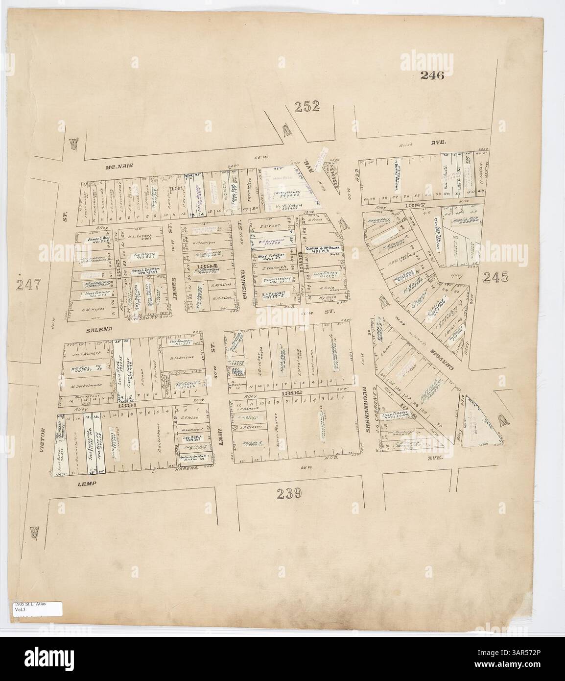 Volume 3 of the Atlas of the City of St. Louis offers detailed maps and ...