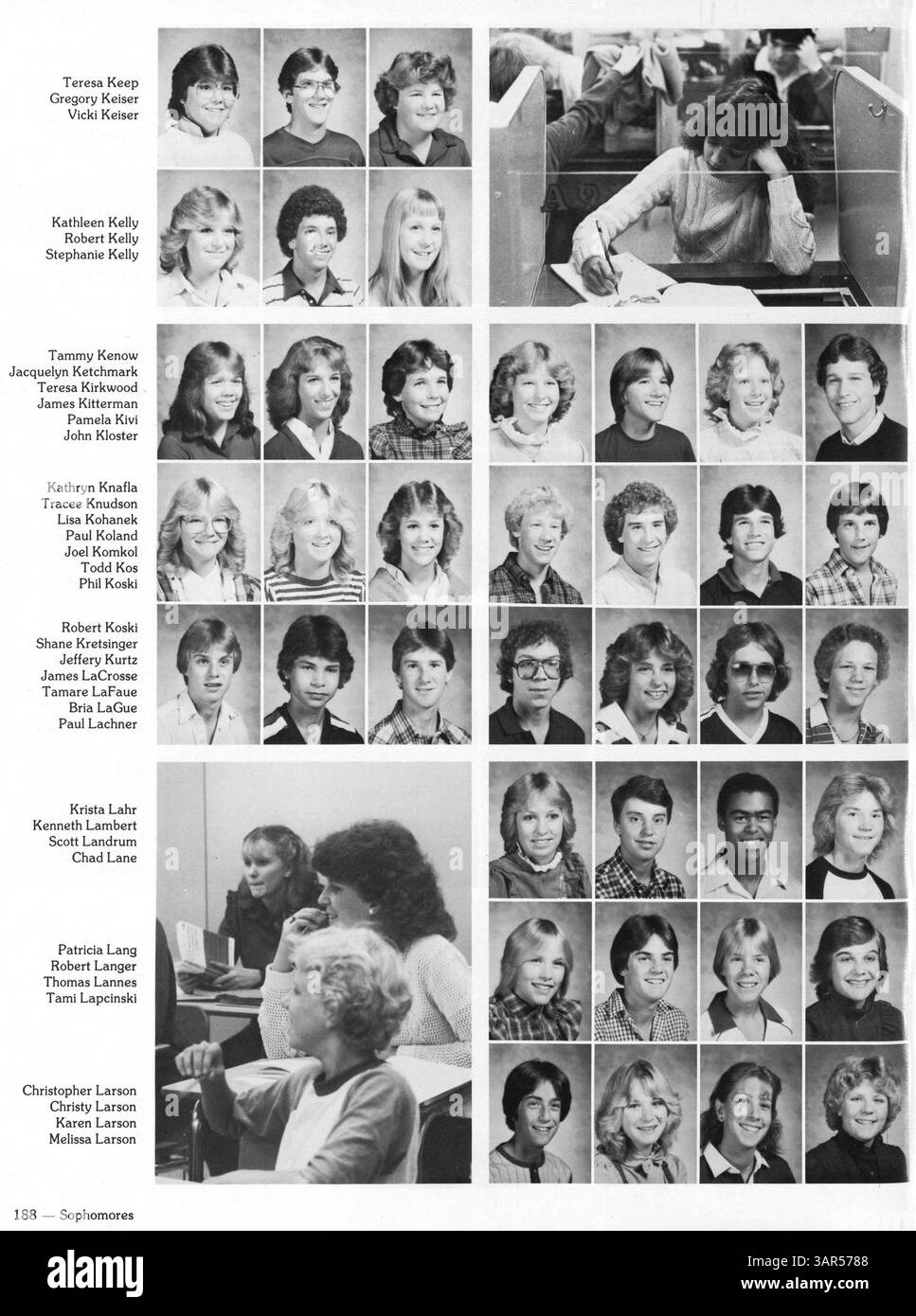 The 1983 yearbook from Cooper High School in Robbinsdale captures the ...