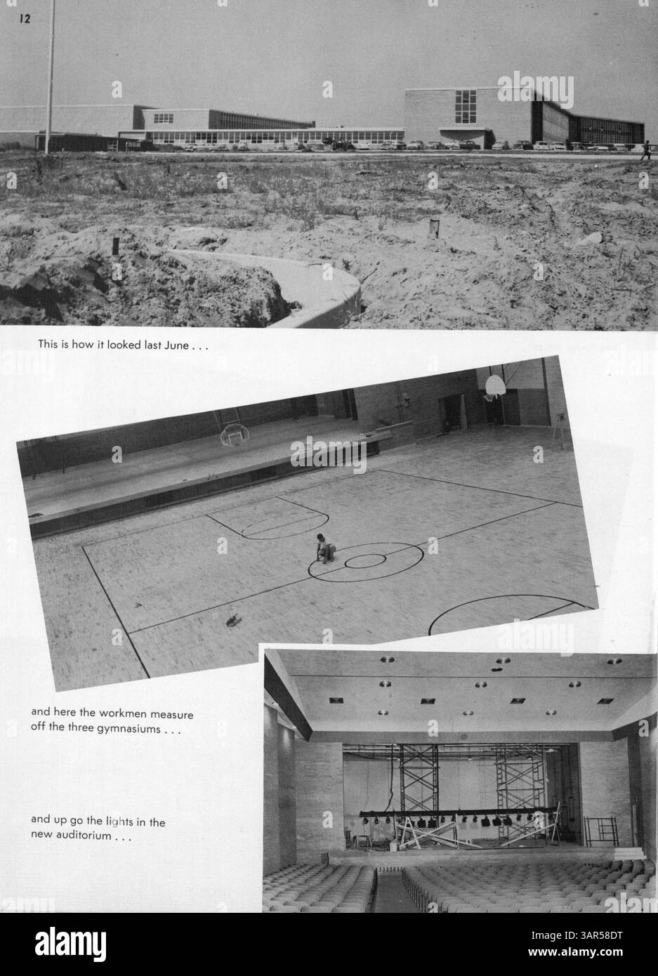 The 1958 Bear yearbook from Bloomington High School highlights student ...