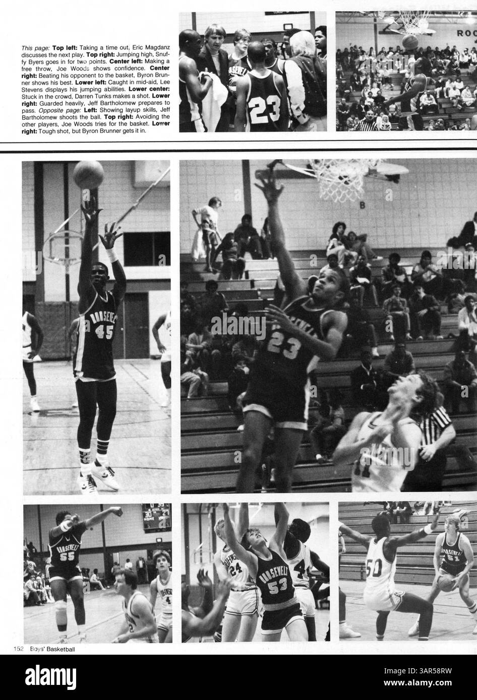 This 1985 edition of the Sagamore yearbook from Roosevelt High School ...