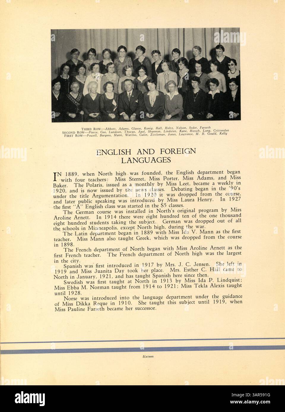 The 1930 edition of the North High yearbook features a comprehensive record of students, clubs ...