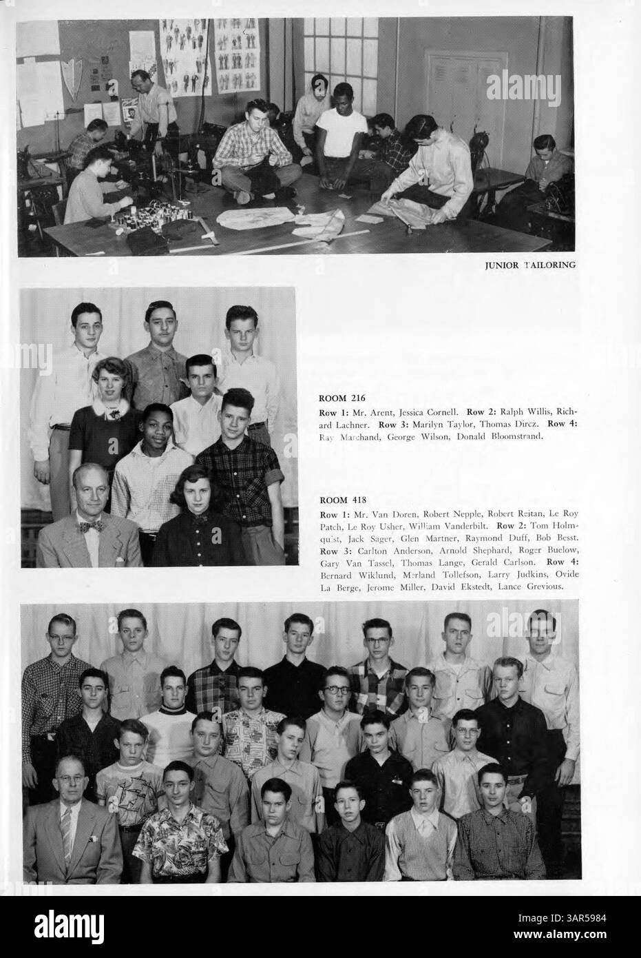 This high school yearbook captures the 1953 1954 school year at hi-res ...