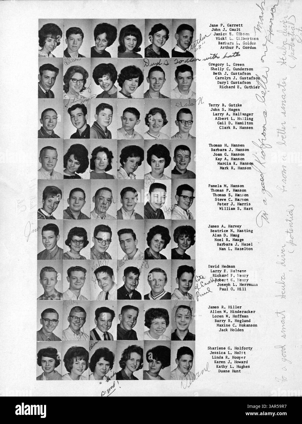 This 1963 'Simokon' yearbook from Nokomis Junior High School highlights ...