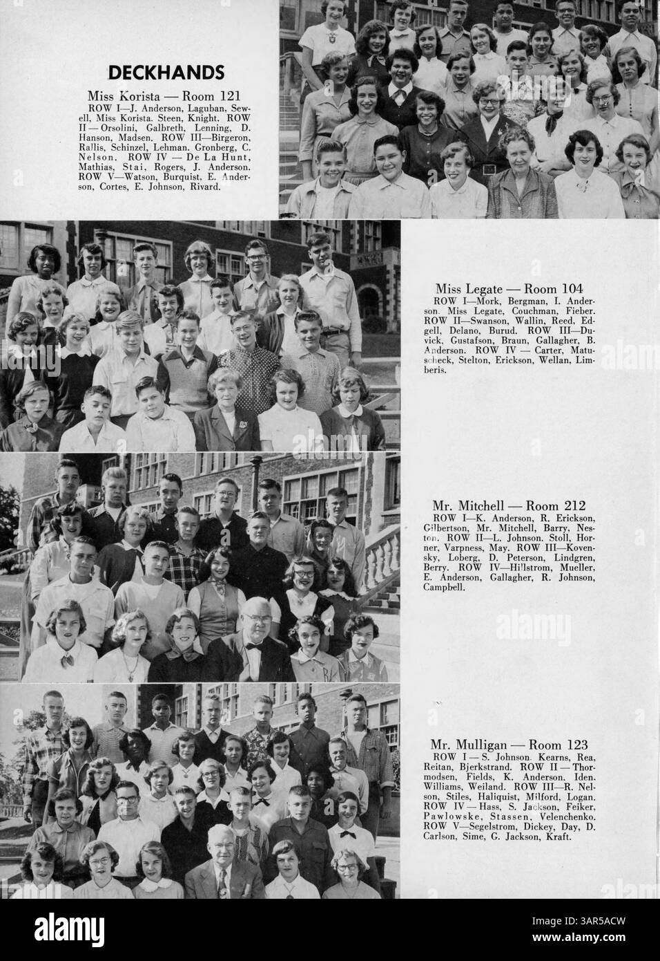 The 1953 'Centralian' yearbook from Central High School captures the ...