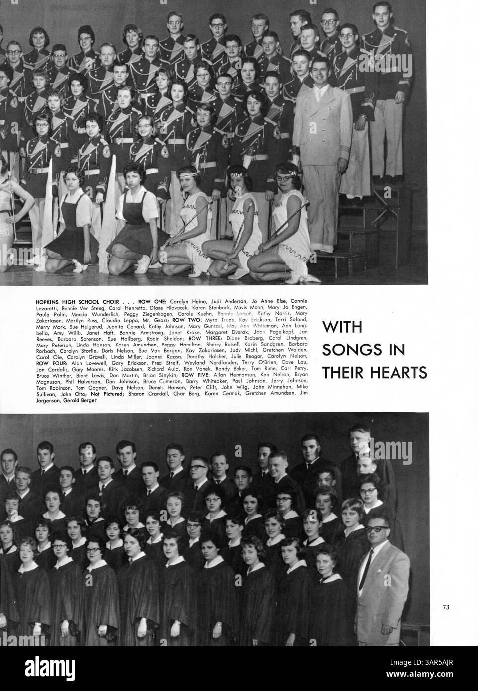 The 1960 'Warrior' yearbook from Hopkins High captures school events ...